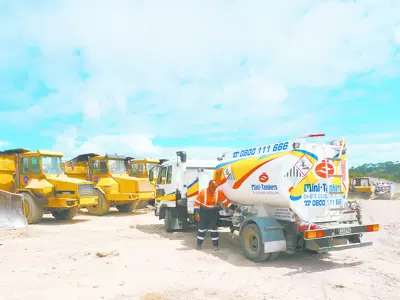 Onsite refueling - Waitomo Mini Tankers